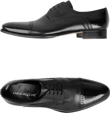 Carlo Pazolini Laced Shoes in Black for Men | Lyst