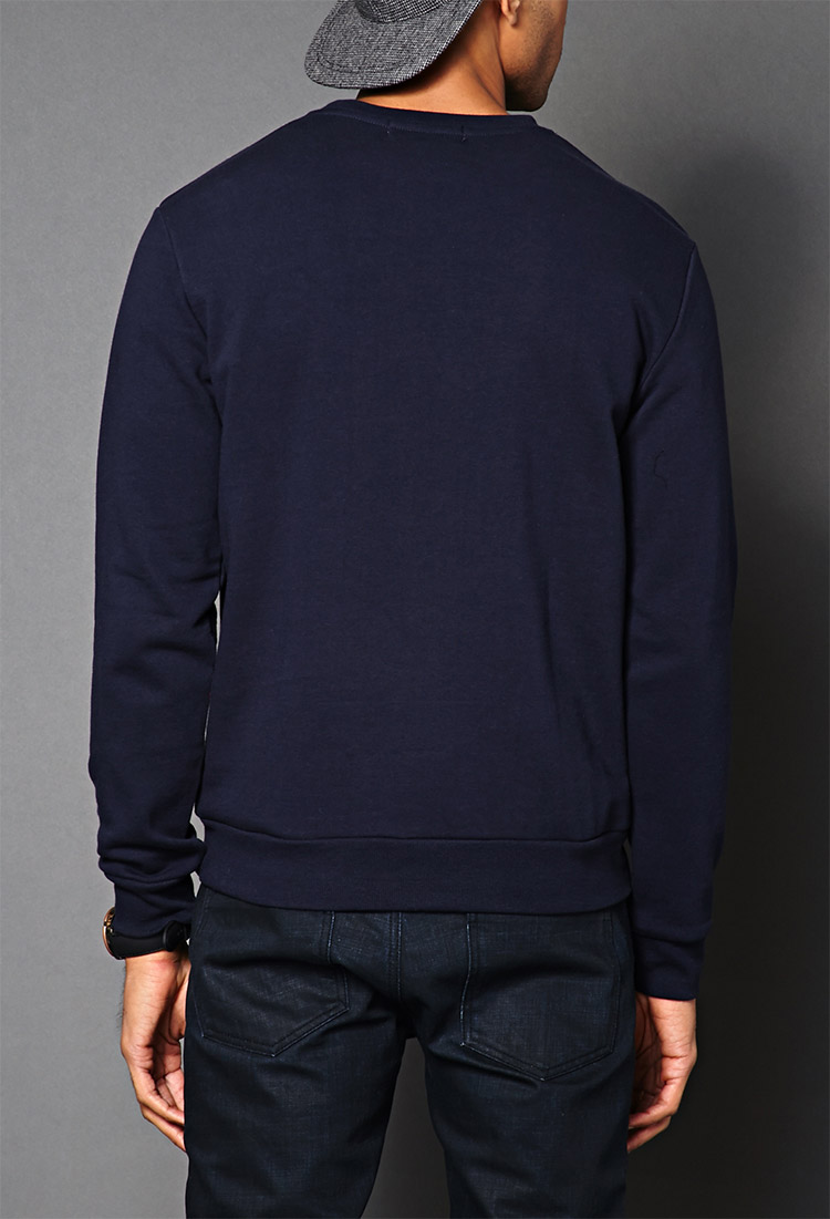 Forever 21 Top Gun Sweatshirt in Blue for Men | Lyst