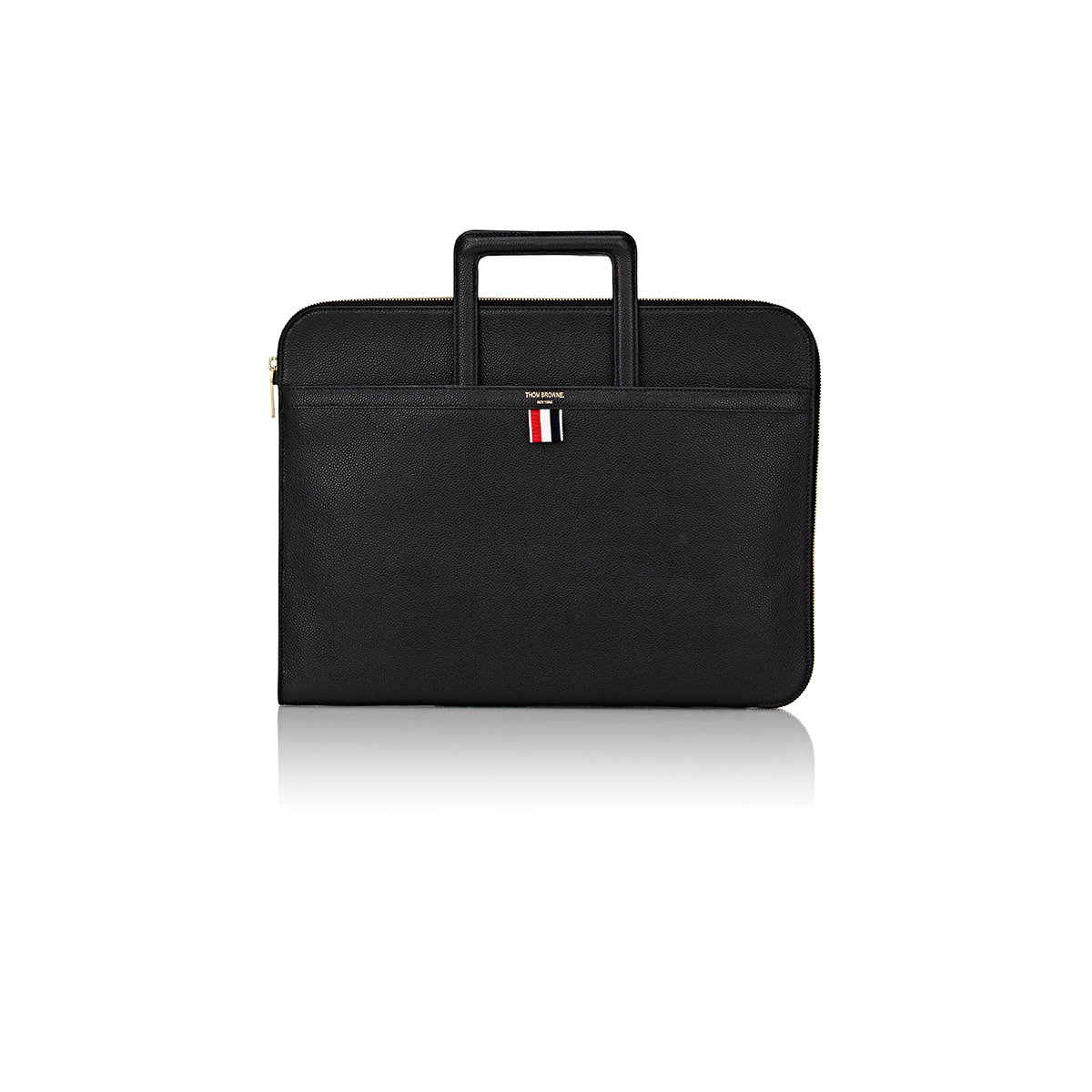 Lyst - Thom Browne Men's Slim Portfolio Briefcase in Black for Men