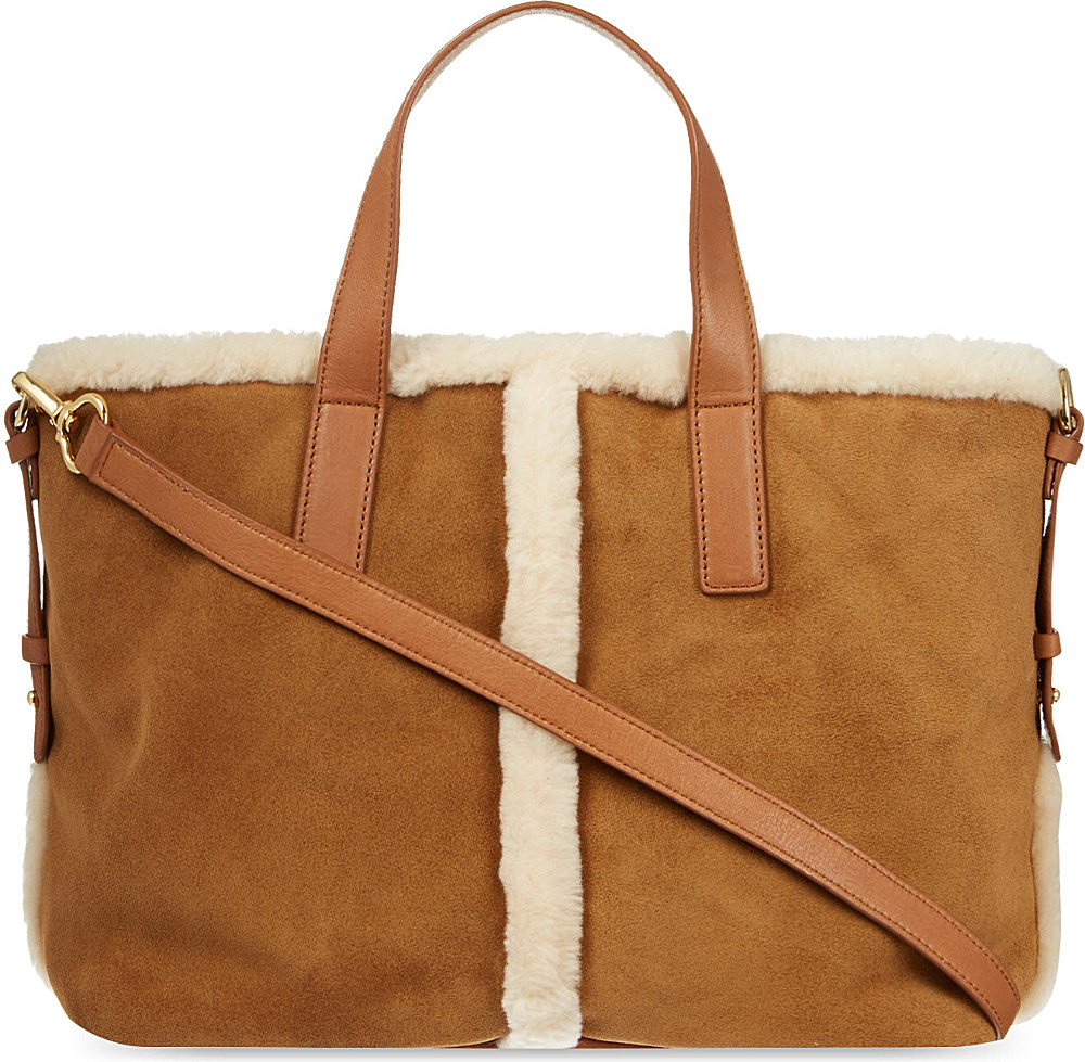 Ugg Quinn Tote Bag in Brown | Lyst