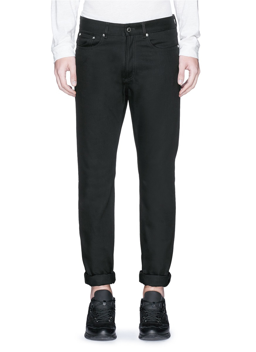 Lyst - Givenchy Slim Fit Jeans in Black for Men