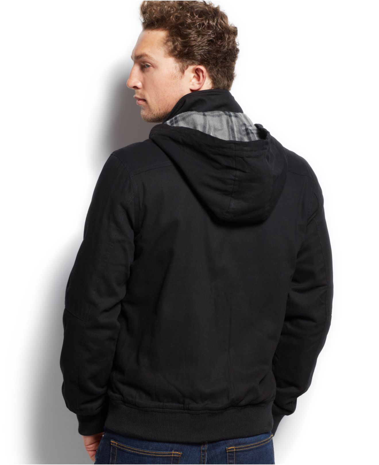 Lyst - Hurley Clifton Fleece-Lined Jacket in Black for Men