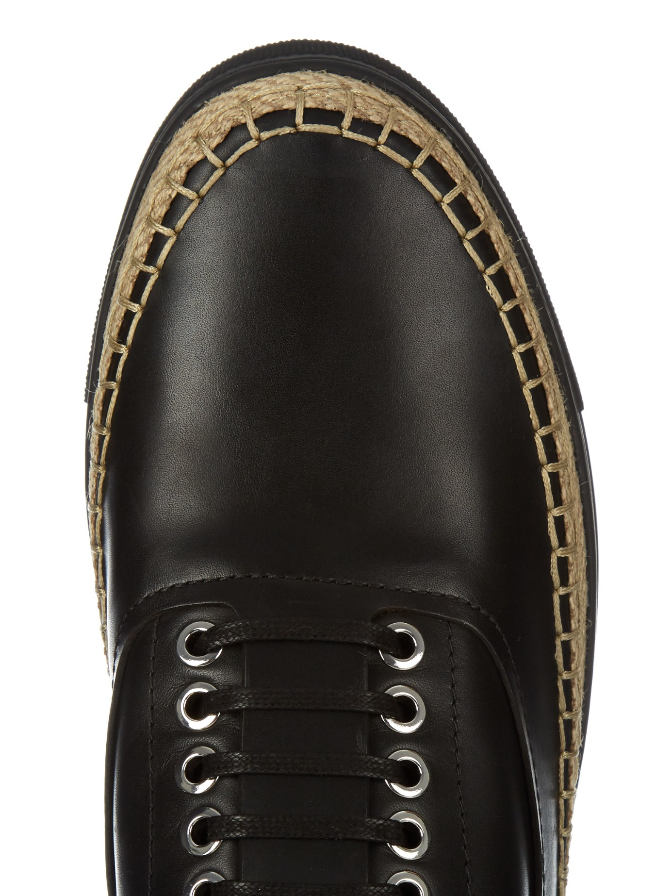 Lyst - Alexander Wang Asher Low-top Leather Sneakers in Black for Men