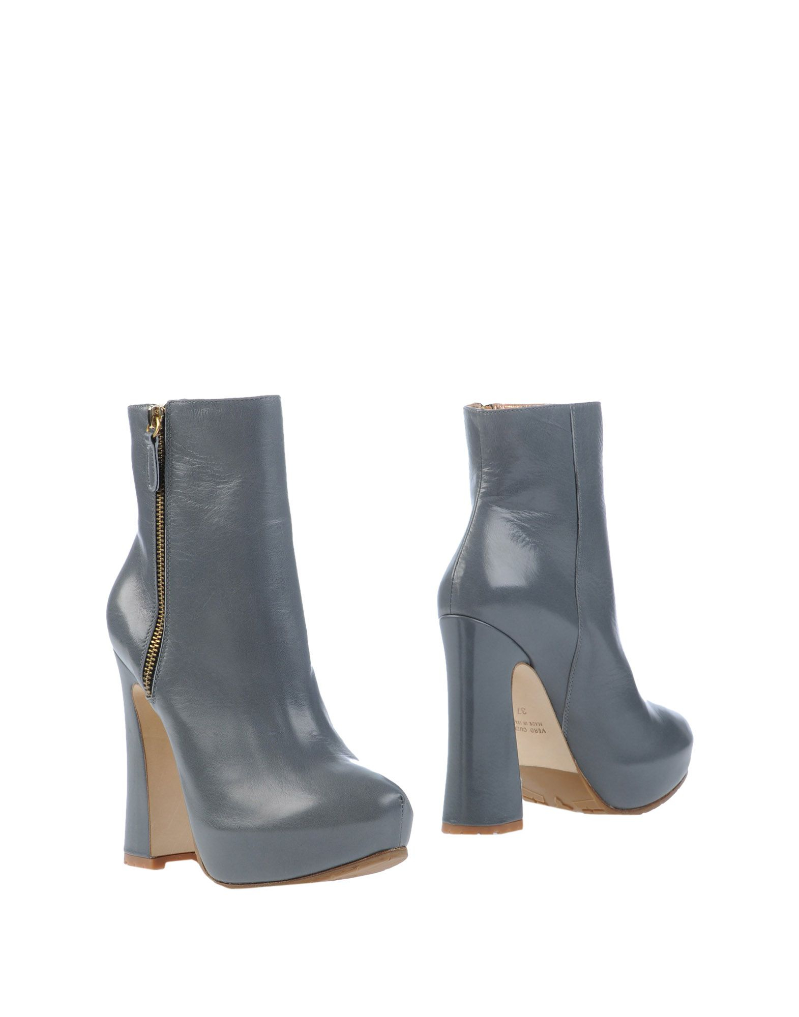 Erika cavallini semi couture Ankle Boots in Gray | Lyst