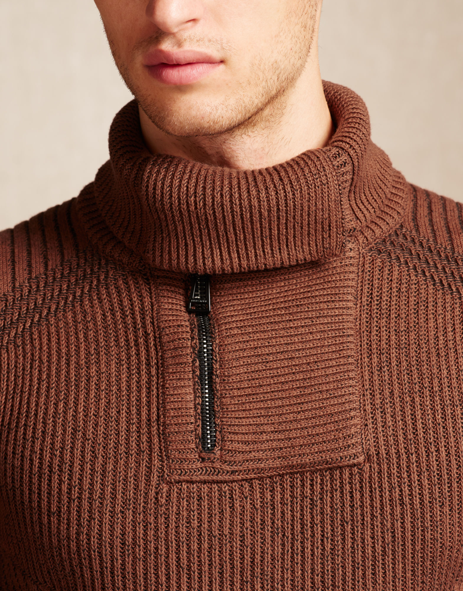 Belstaff Afton Jumper in Brown for Men | Lyst