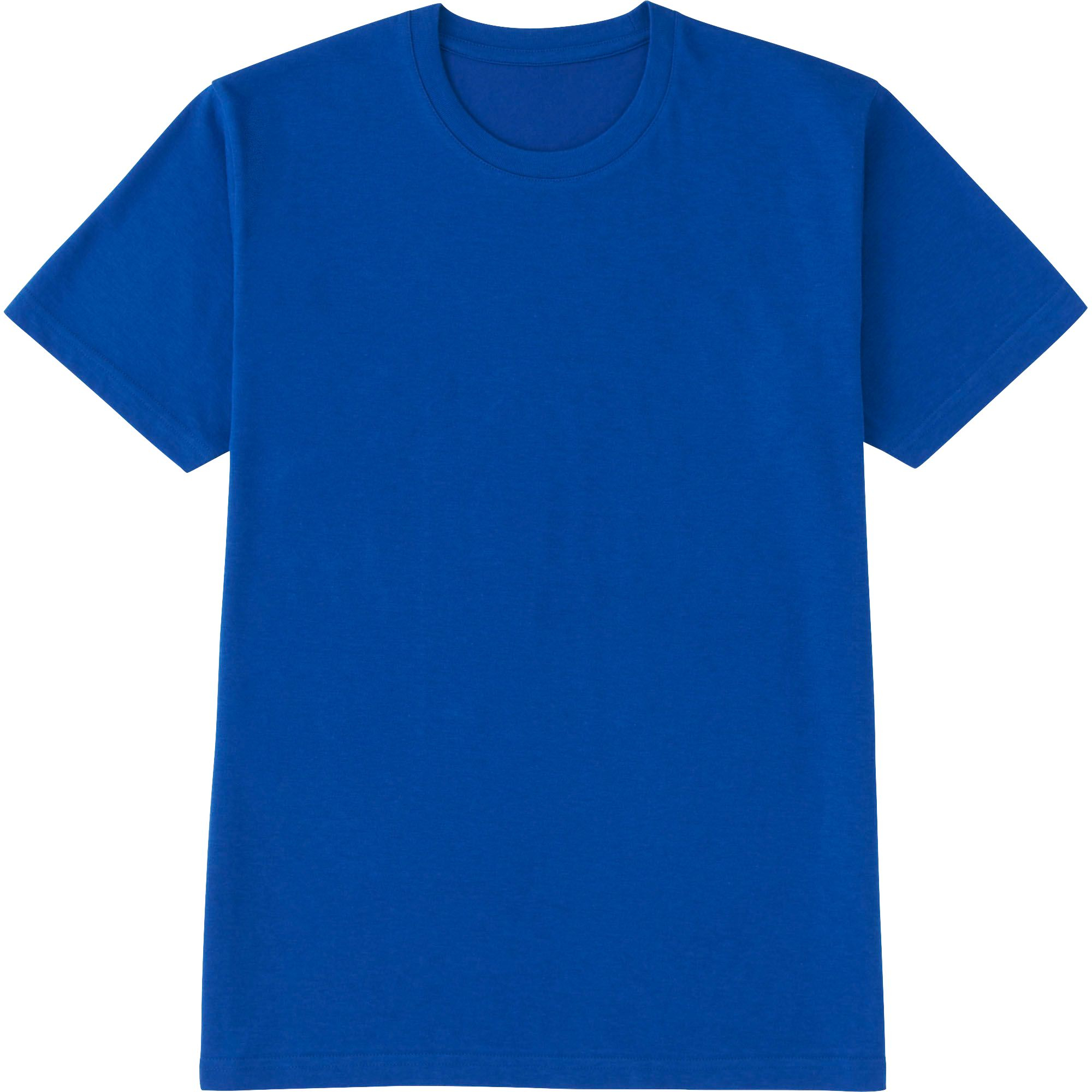 Uniqlo Men Packaged Dry Crew Neck Short Sleeve T shirt In Blue For Men