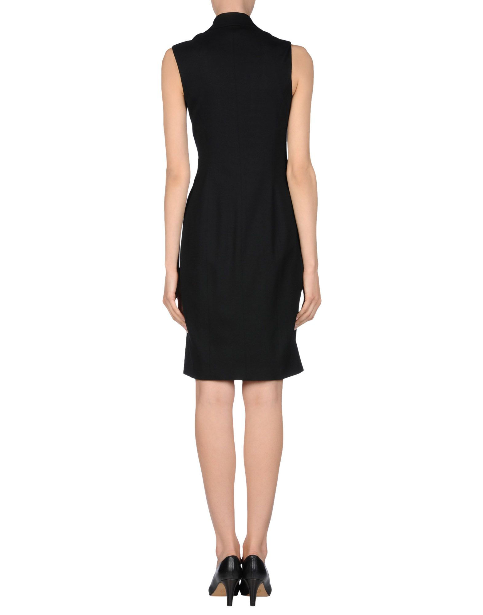 Lyst - Ralph lauren black label Knee-length Dress in Black