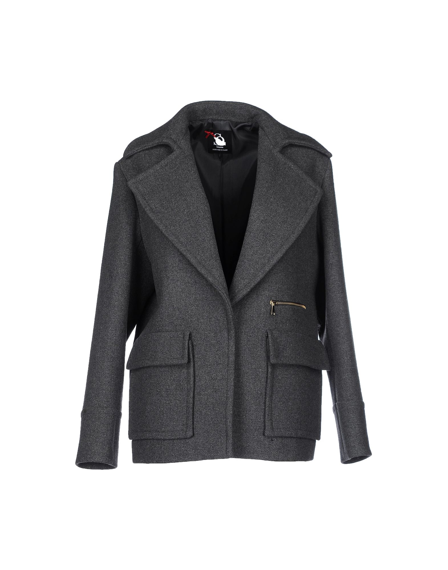 Lyst - Sinequanone Coat in Gray