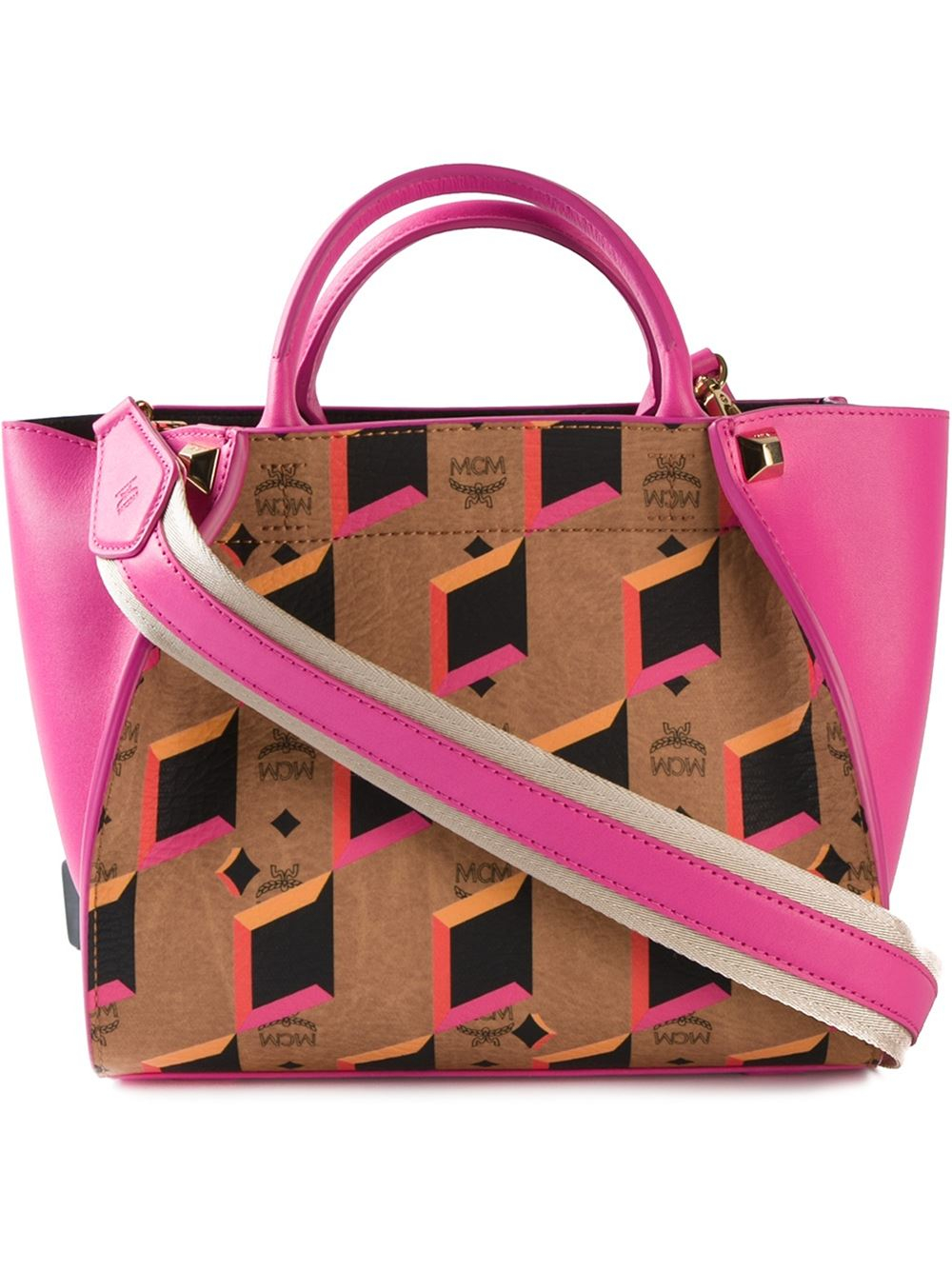 Mcm Pink Tote Bags | IUCN Water