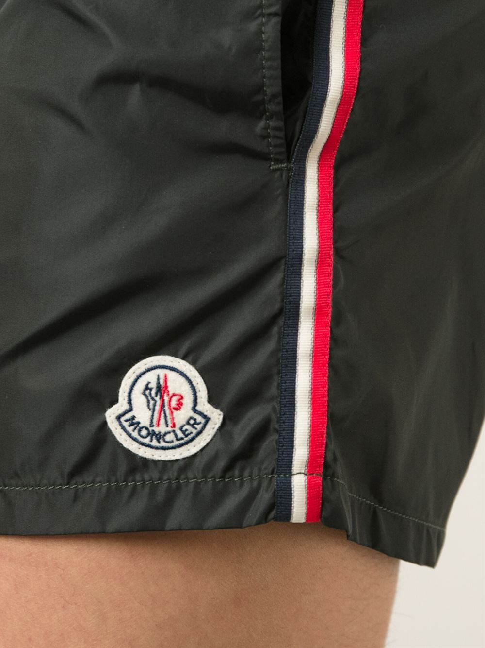 Lyst Moncler Classic Swim Shorts In Green For Men