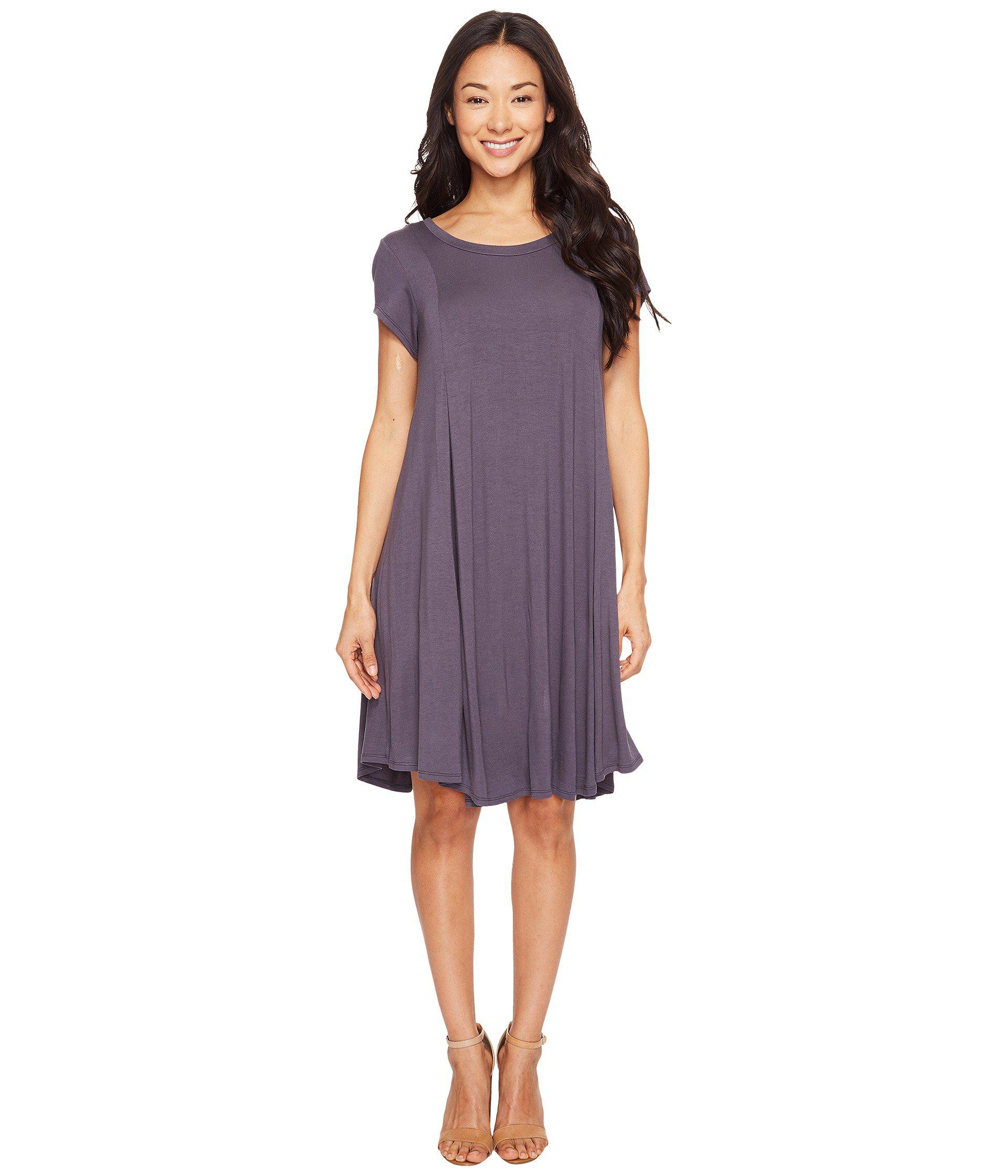 Lyst - B Collection By Bobeau Cody Knit Dress in Purple