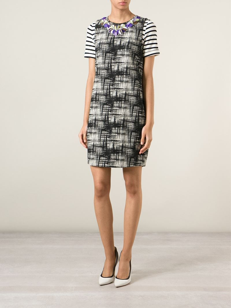 Lyst - Erika cavallini semi couture Short Dress in Black - Save 74%