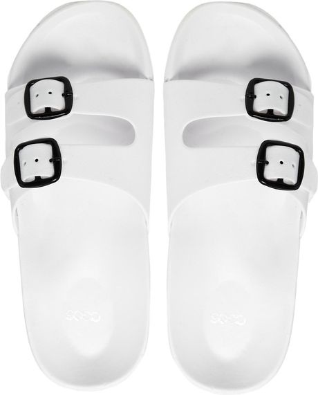 white jelly sliders