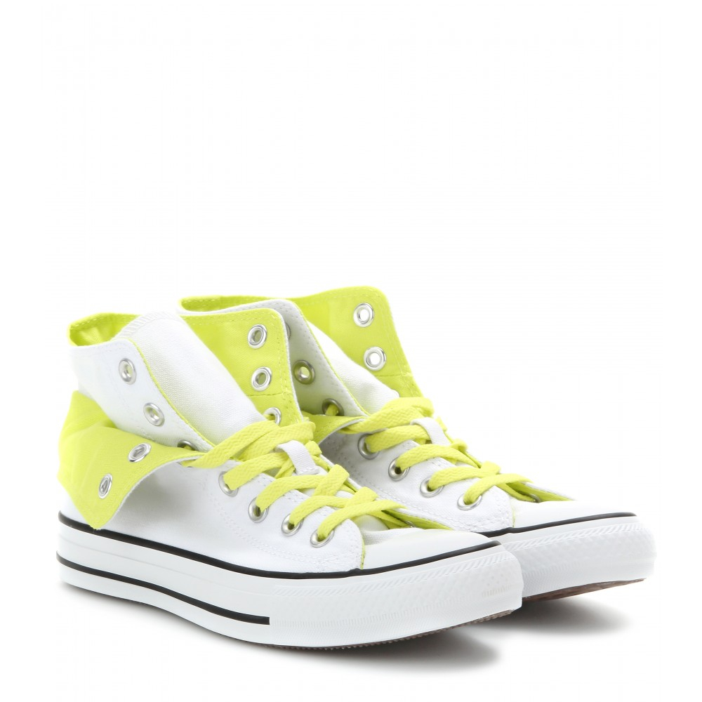 Lyst - Converse Chuck Taylor All Star Two Fold High-top Sneakers in White