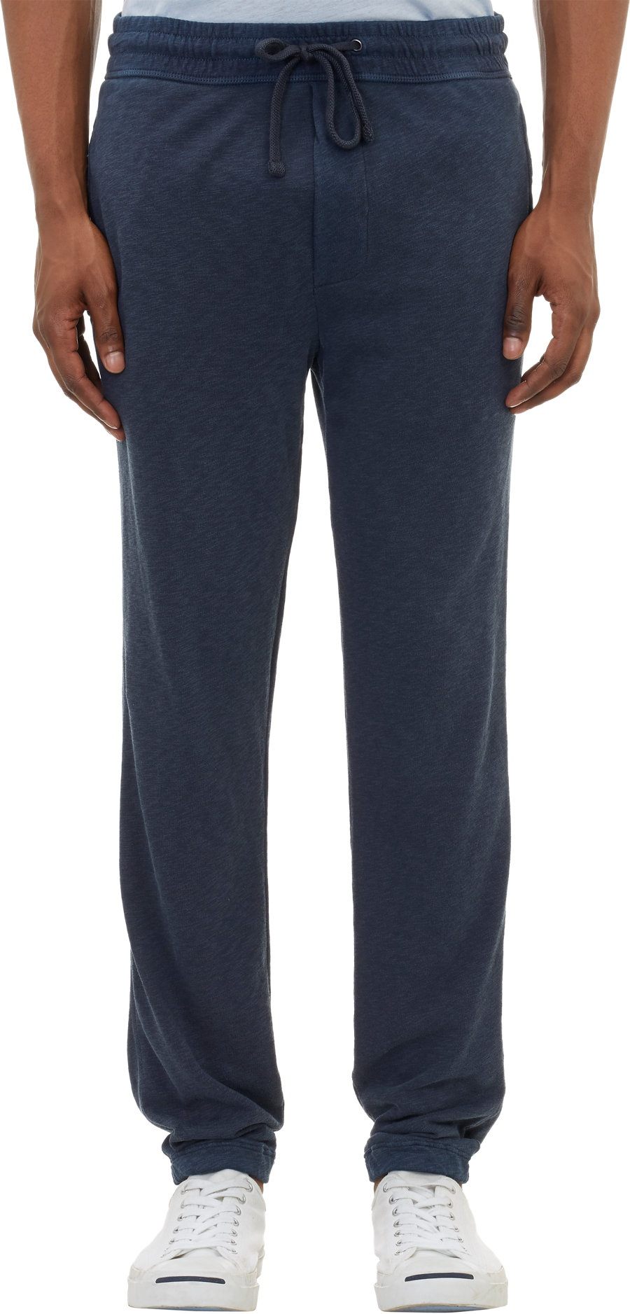Lyst - James Perse French Terry Sweatpants in Blue for Men