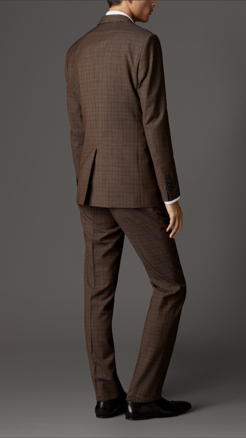 Lyst - Burberry Modern Fit Prince Of Wales Check Wool Suit in Brown for Men