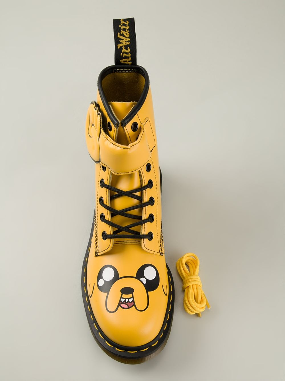 Dr. Martens Adventure Time X Dr.martens 'jake' Boots in Yellow - Lyst