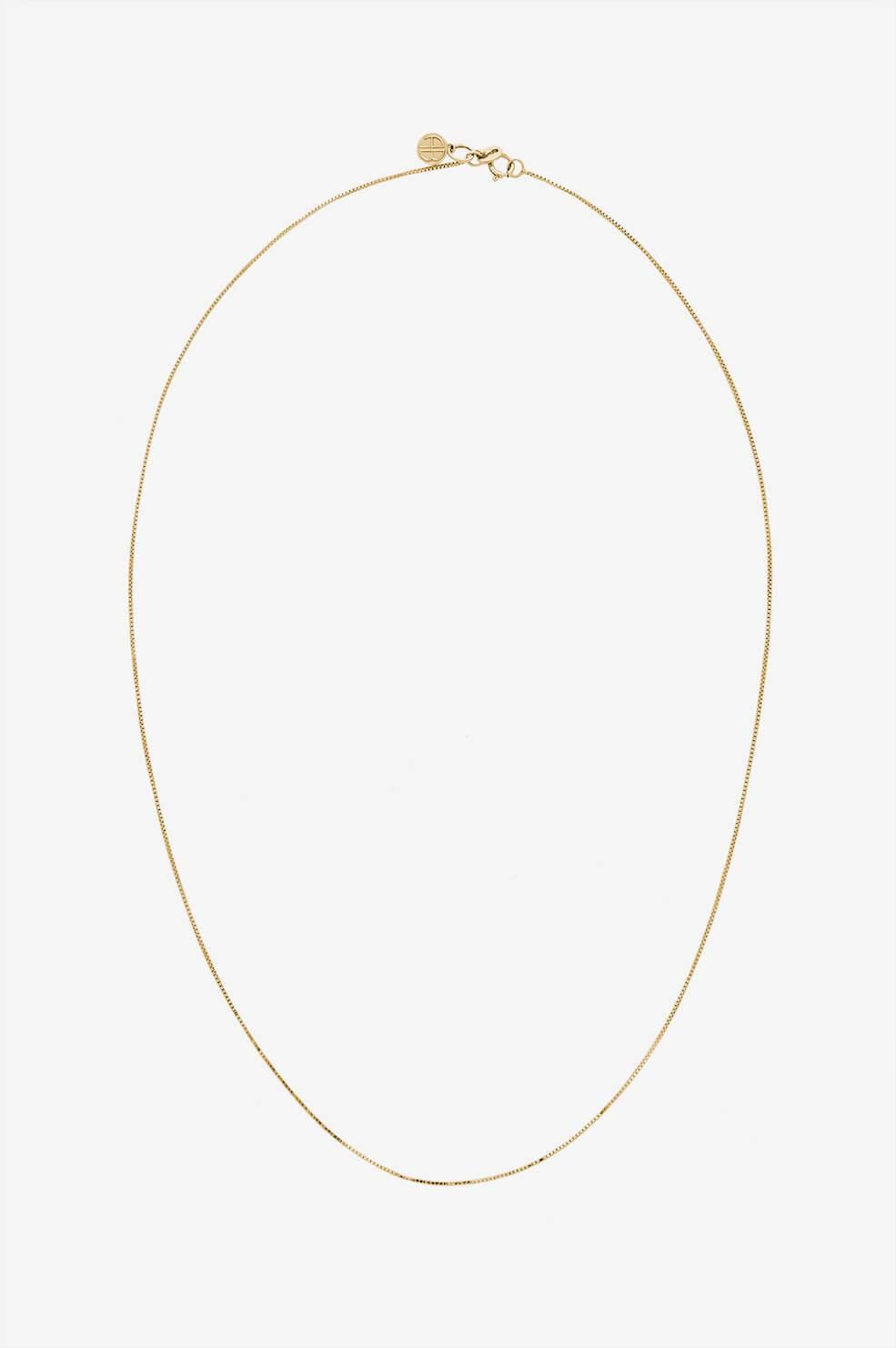Lyst - Anine Bing Classic Chain Necklace in Metallic