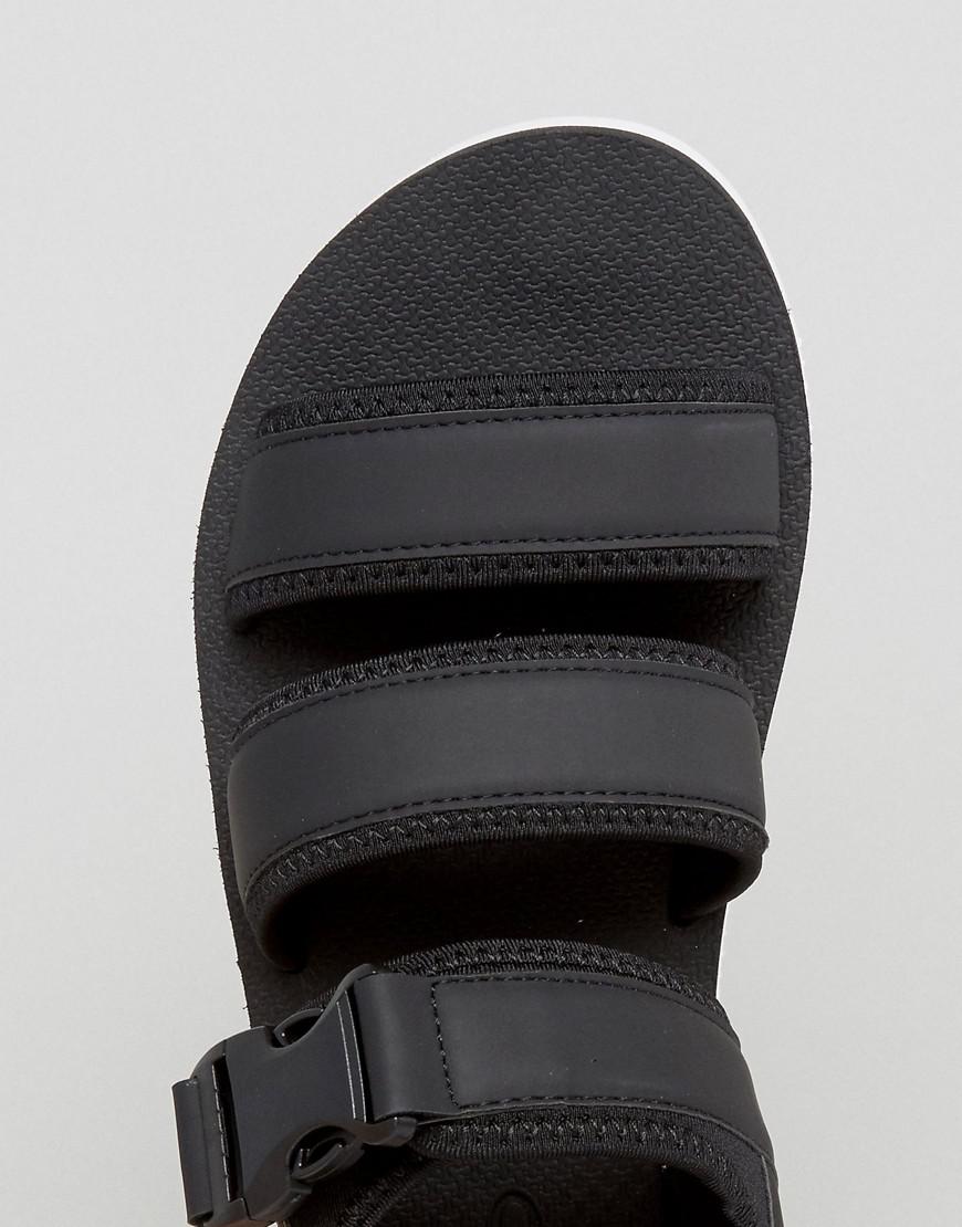 Lyst - Aldo Odouart Multi Strap Sandals in Black for Men