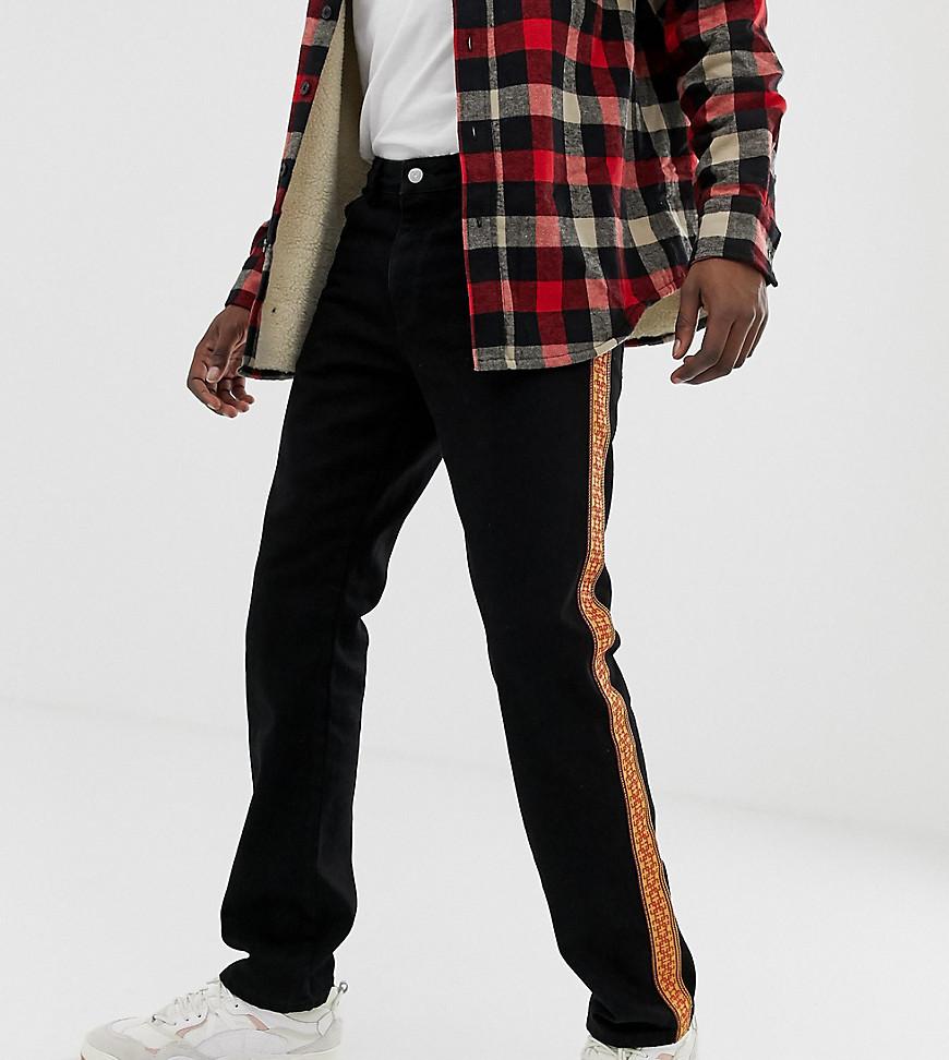 Lyst - Reclaimed (vintage) The '89 Original Fit Jeans With Side Tape in ...