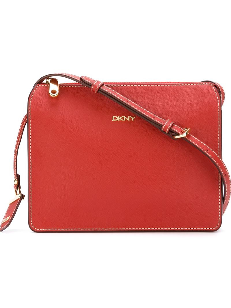 Dkny Red Backpack Purse