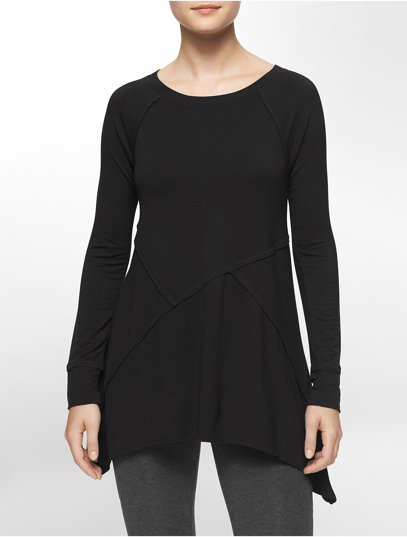 Lyst Calvin Klein White Label Performance Solid Patchwork