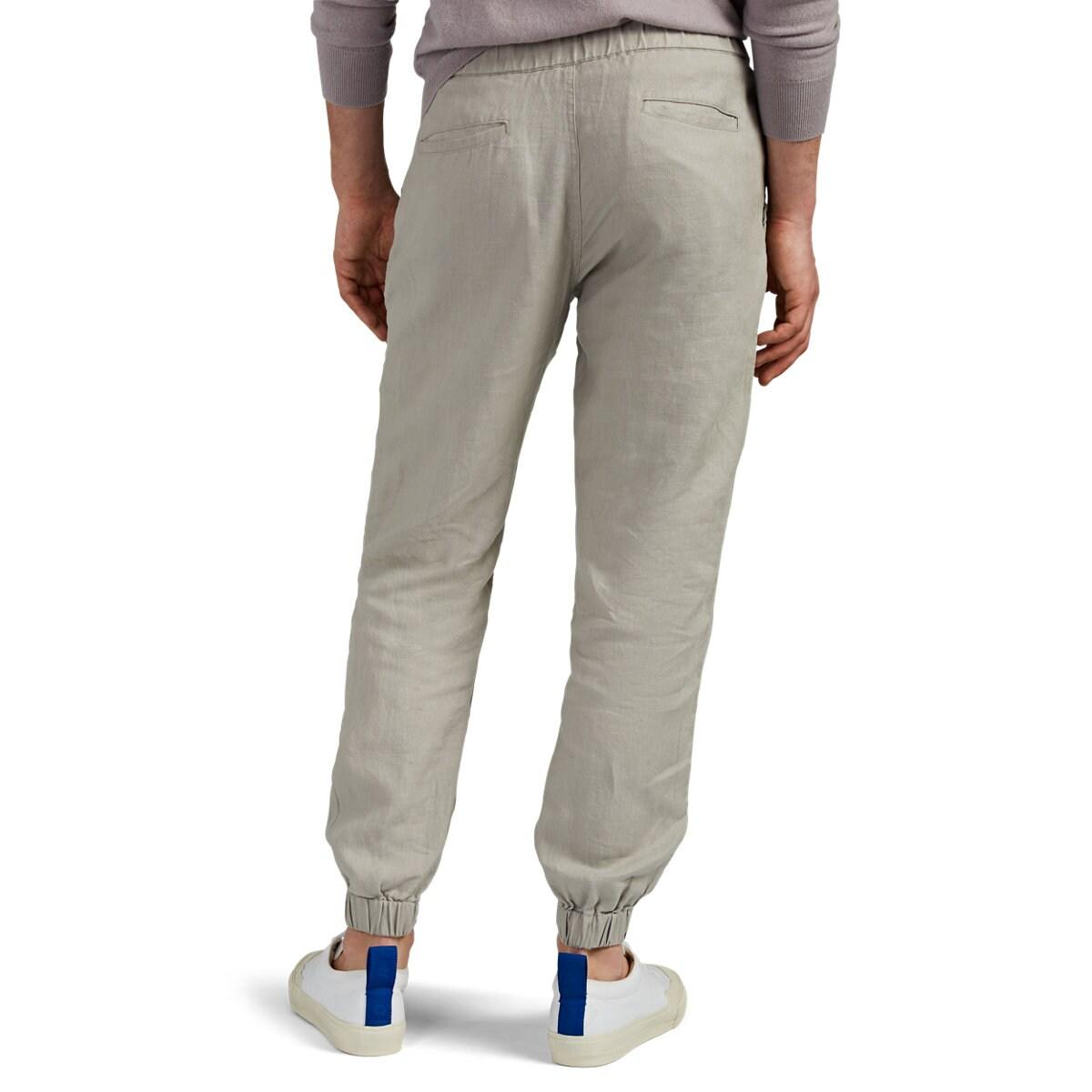 Onia Rick Slub Linen Jogger Pants for Men - Lyst