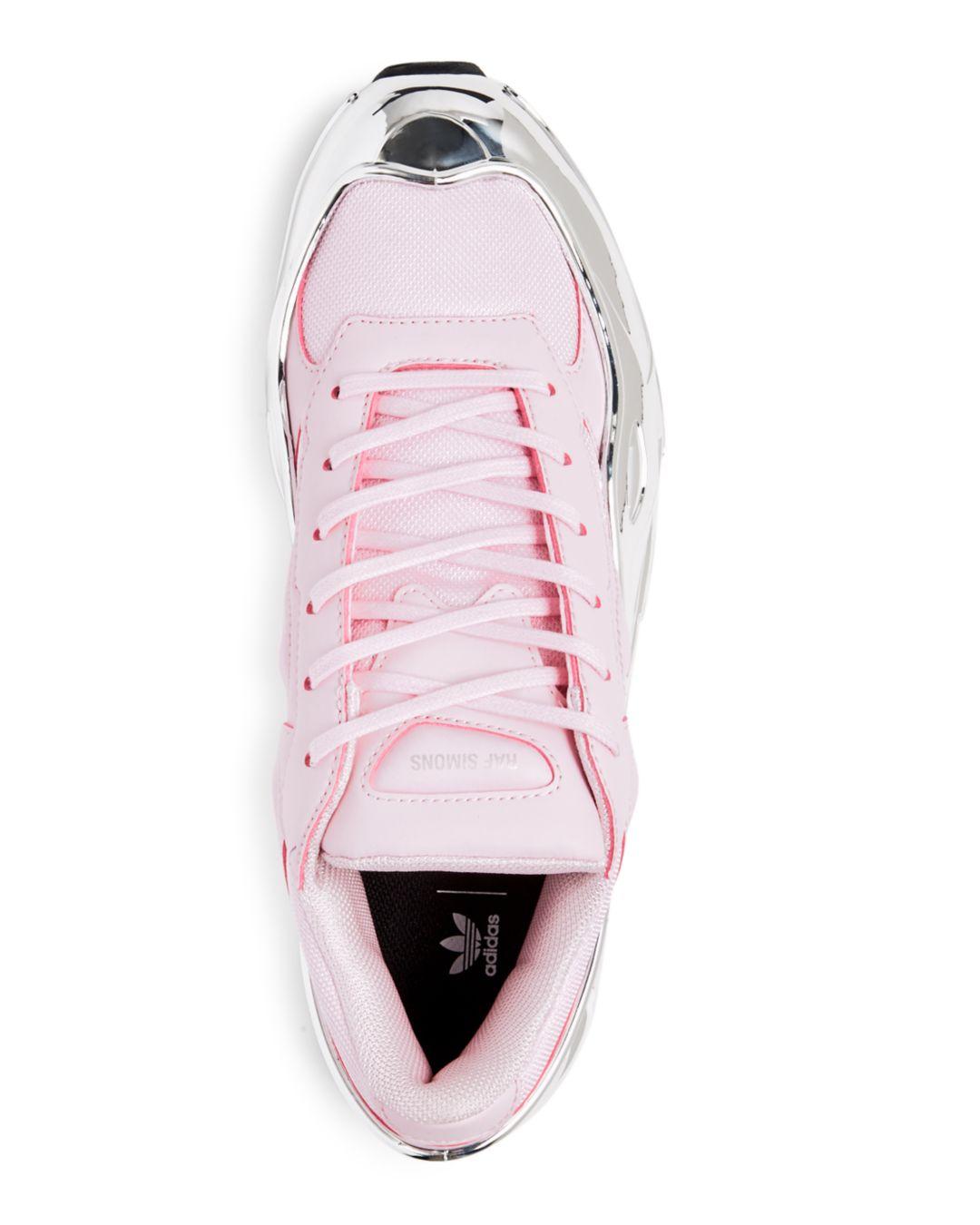 adidas By Raf Simons Men's Rs Ozweego Low - Top Sneakers in Pink for ...