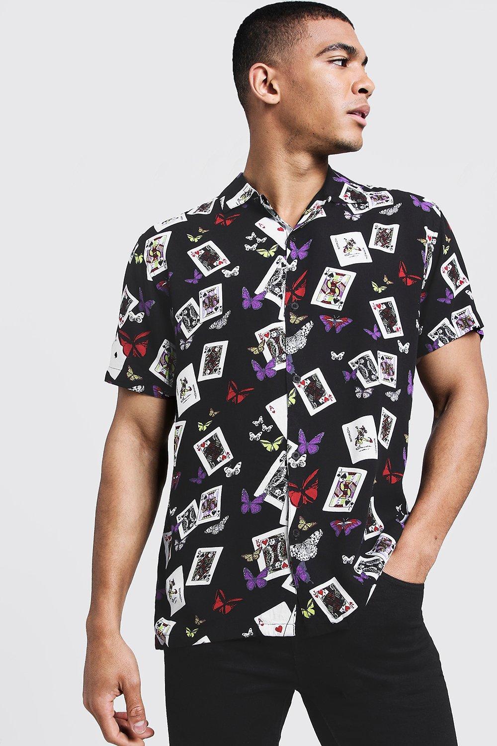 Mens Shirt Card Template