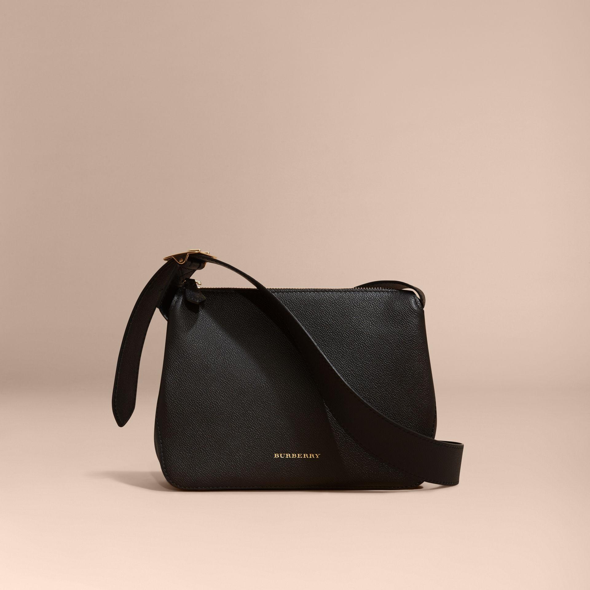 Black Burberry Crossbody Bag | Paul Smith