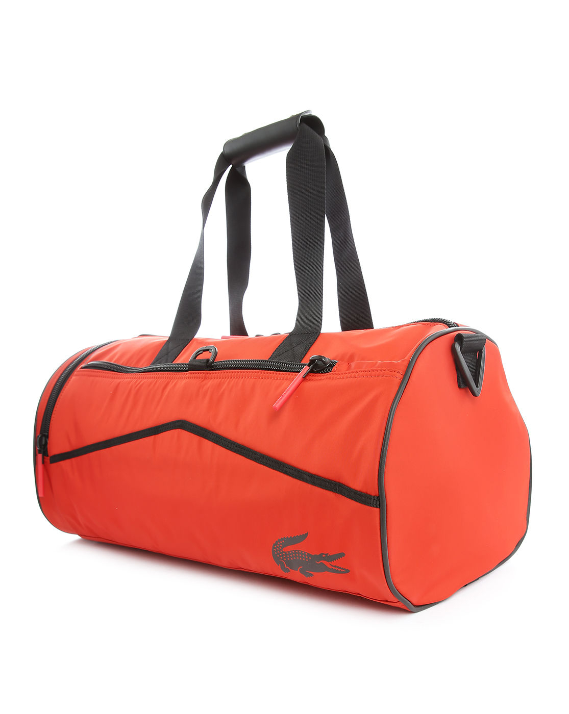 Lacoste Red Sports Bag in Red for Men | Lyst