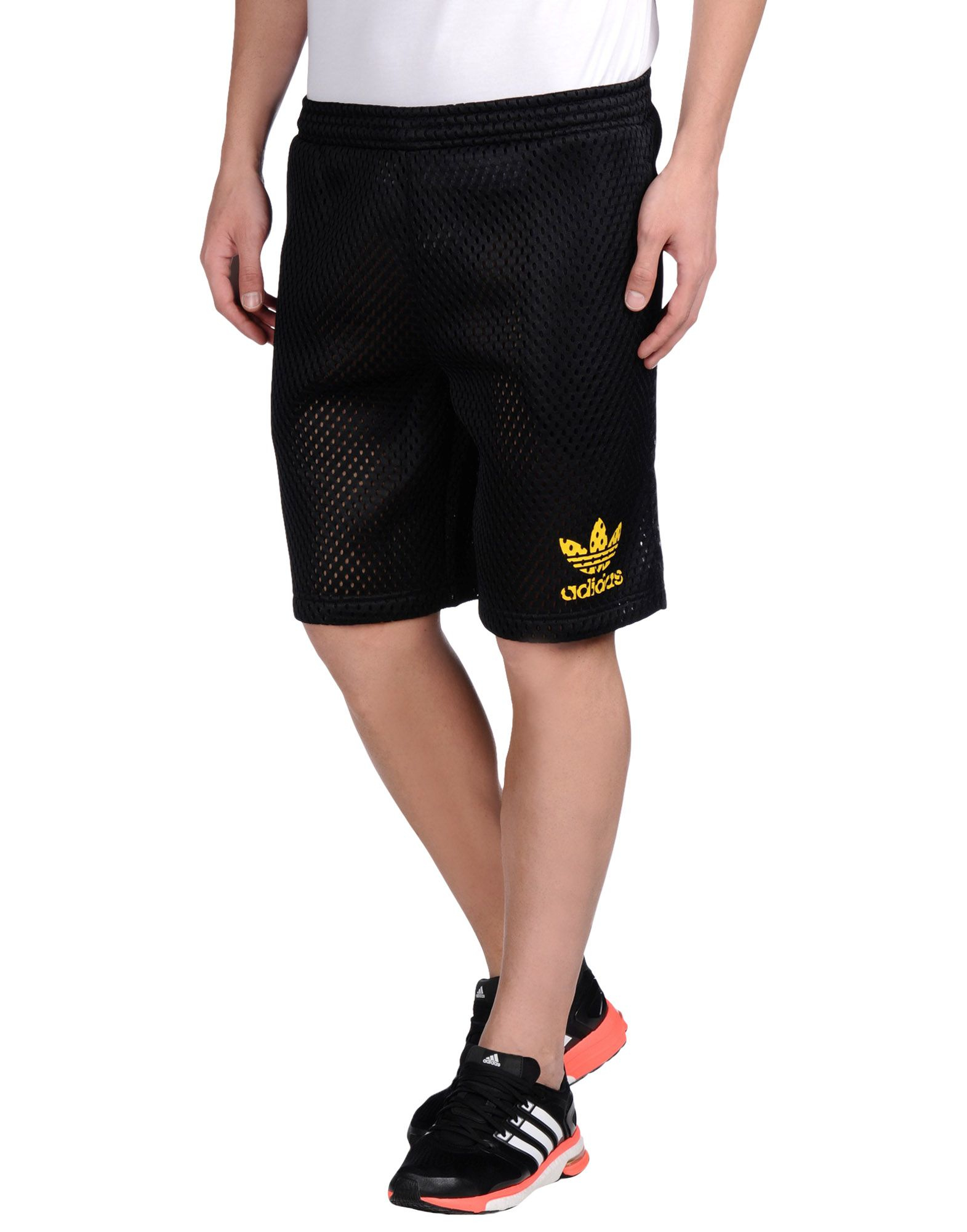 Lyst - Jeremy Scott for adidas Bermuda Shorts in Black for Men