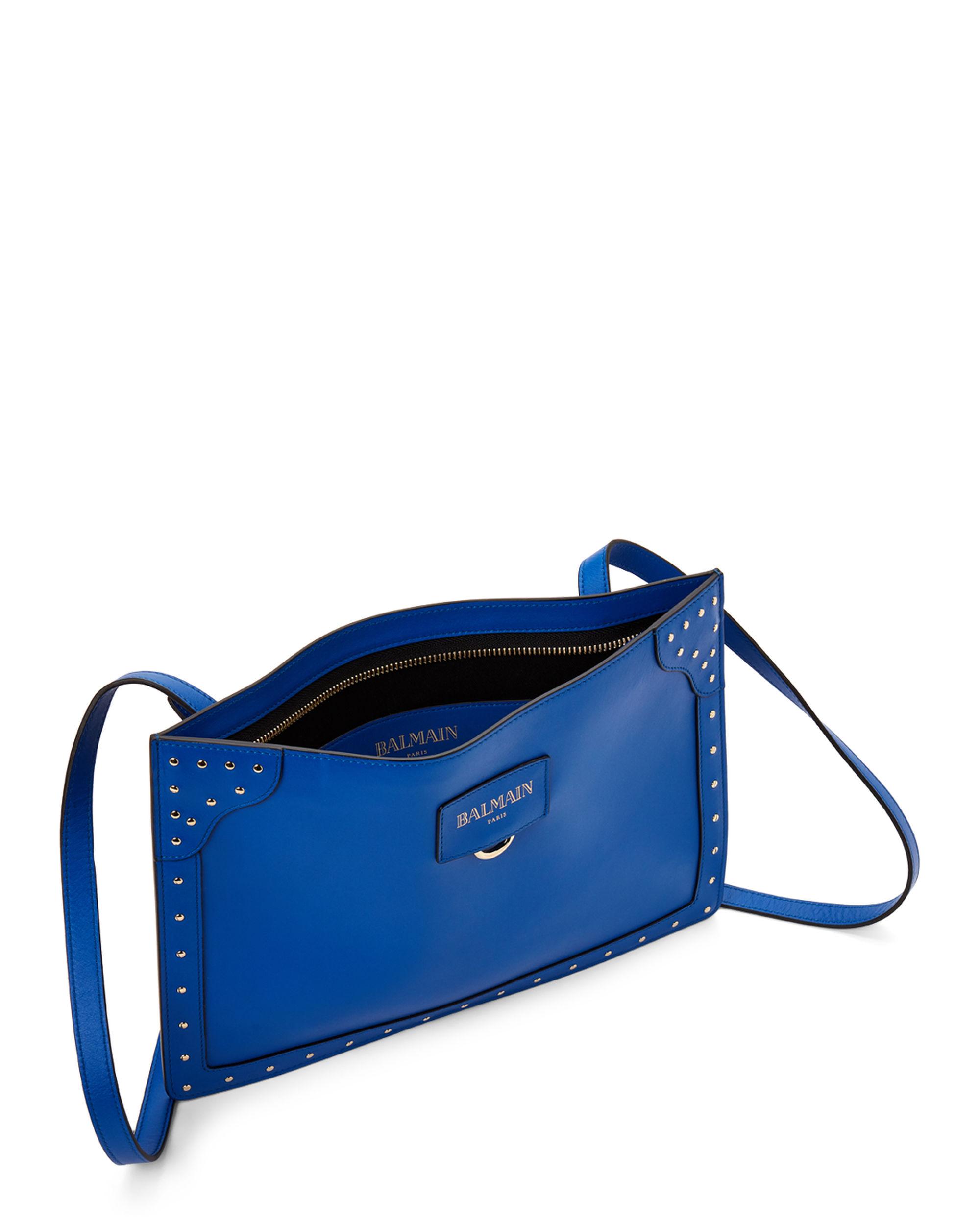 Balmain Blue Purse | semashow.com