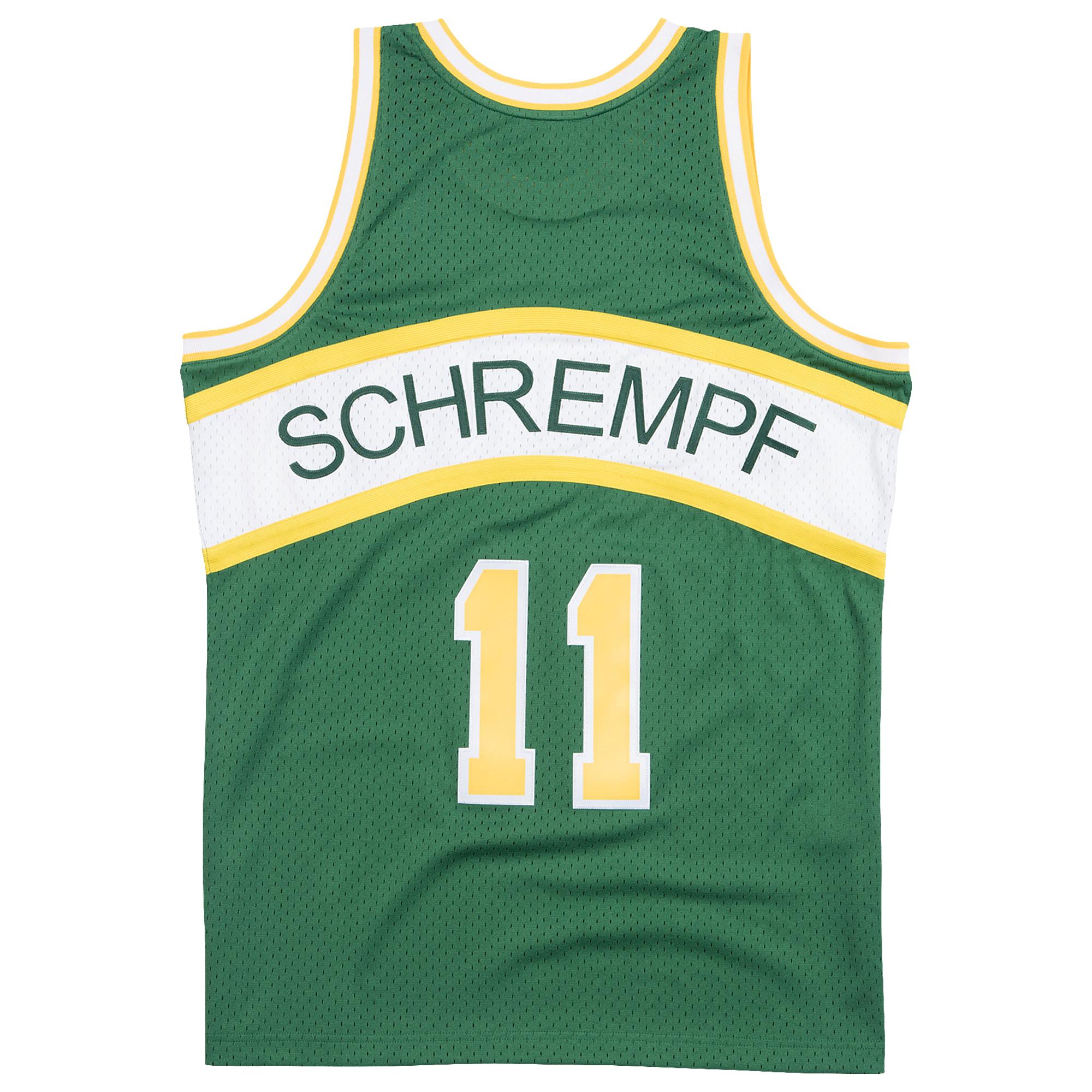 Mitchell And Ness Seattle Supersonics Nba Swingman Jersey In Green For