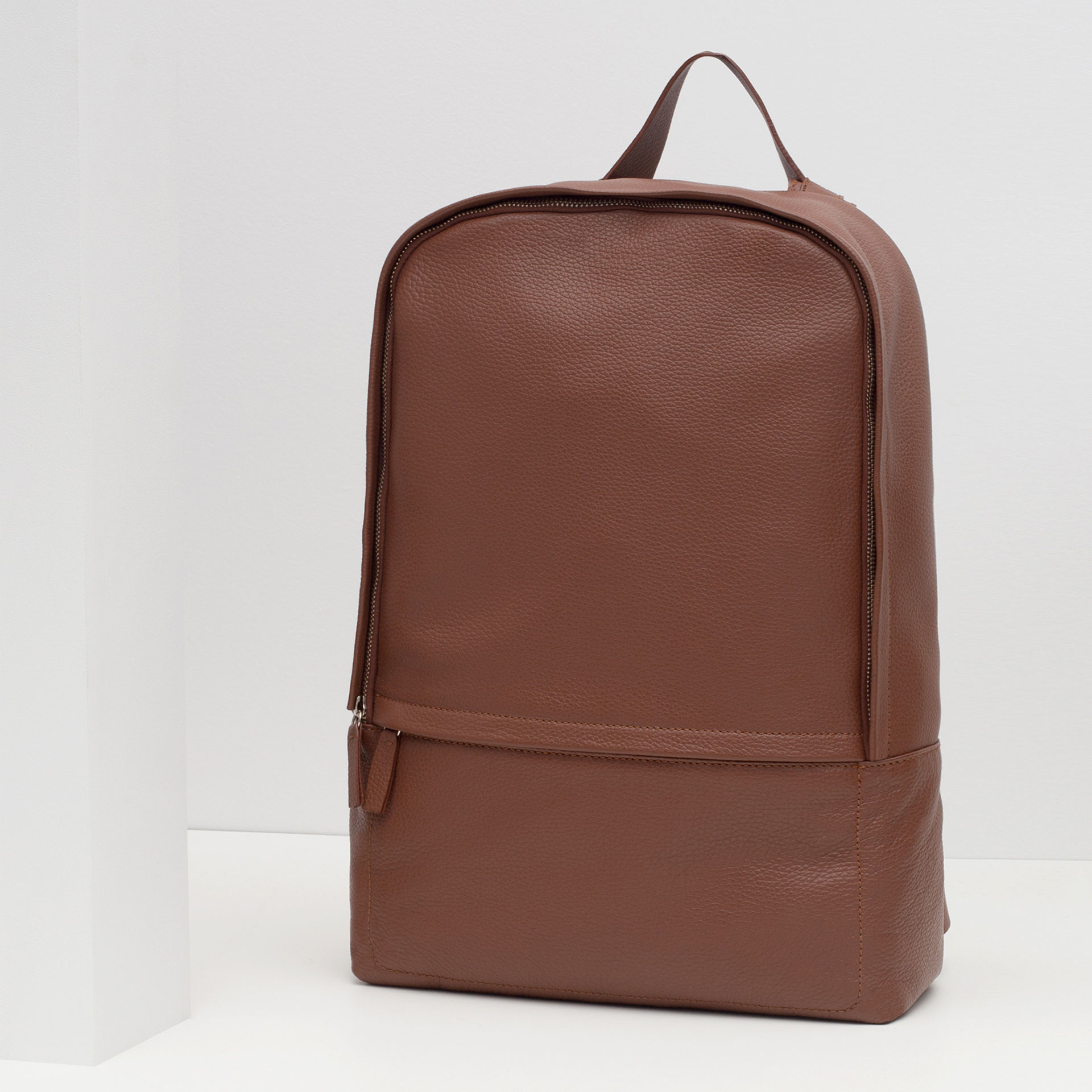 Black Leather Backpack Mens Zara | semashow.com