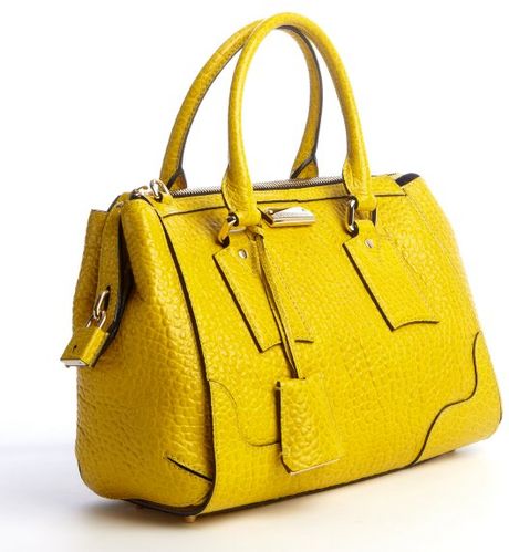 Bright Yellow Leather Handbags | IUCN Water