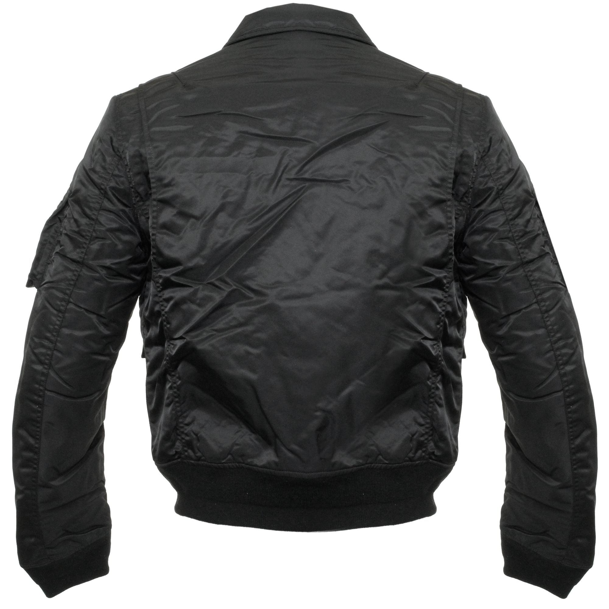 Lyst - Schott Nyc Schott Cwu-R Black Bomber Flight Jacket 210100 in ...