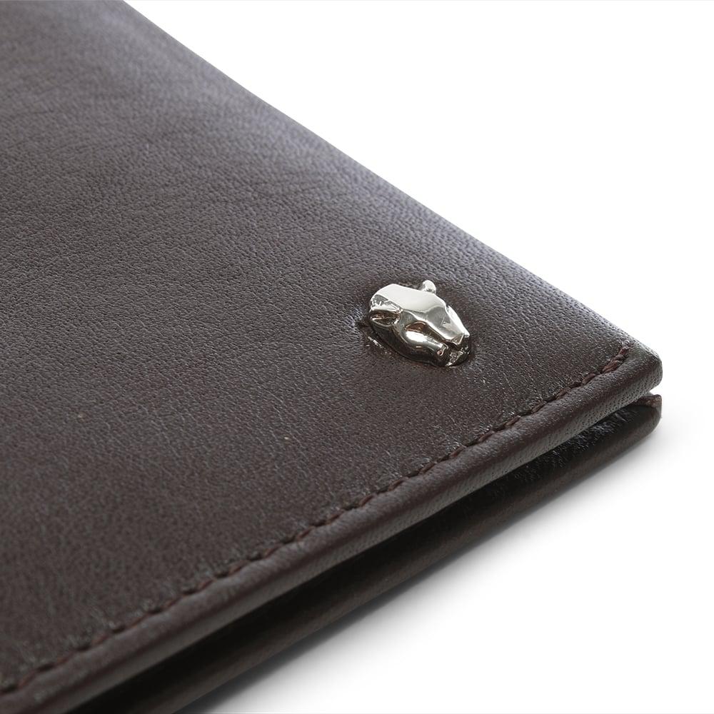 Lyst - Class Roberto Cavalli Men's Brown Leather Panther Wallet in ...