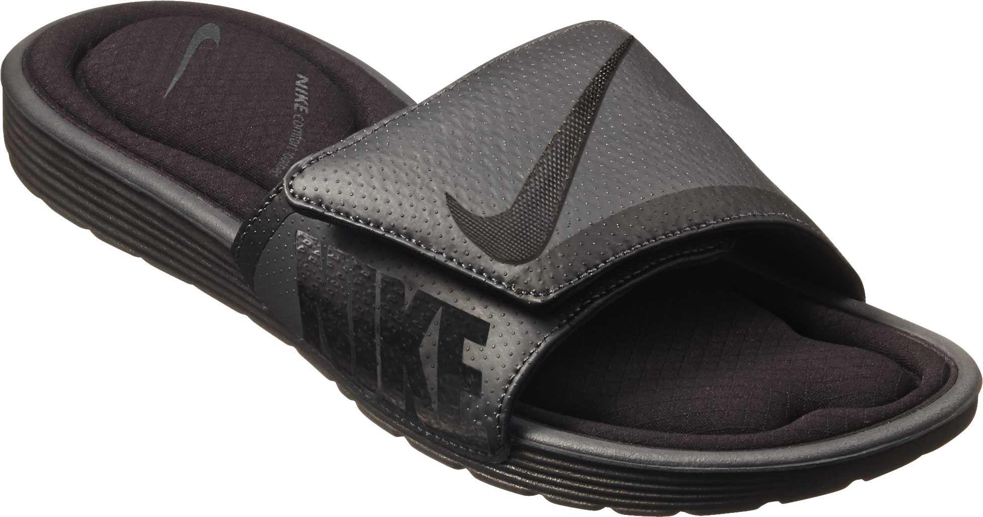 Lyst - Nike Solarsoft Comfort Slides in Black for Men