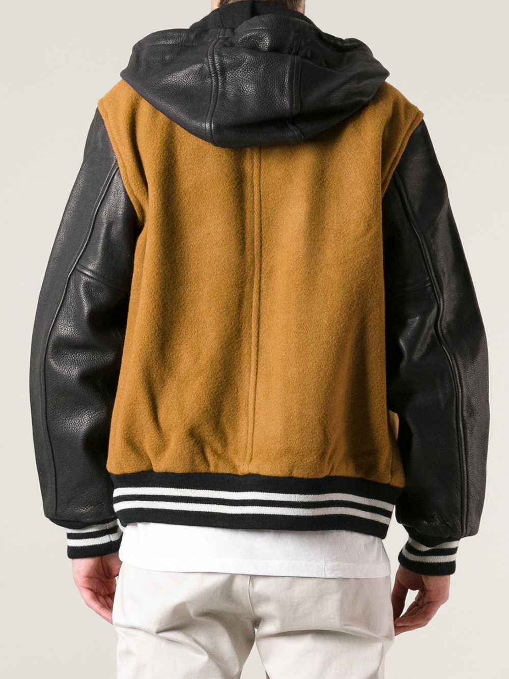 Lyst - Marc By Marc Jacobs Hooded Varsity Jacket in Blue for Men