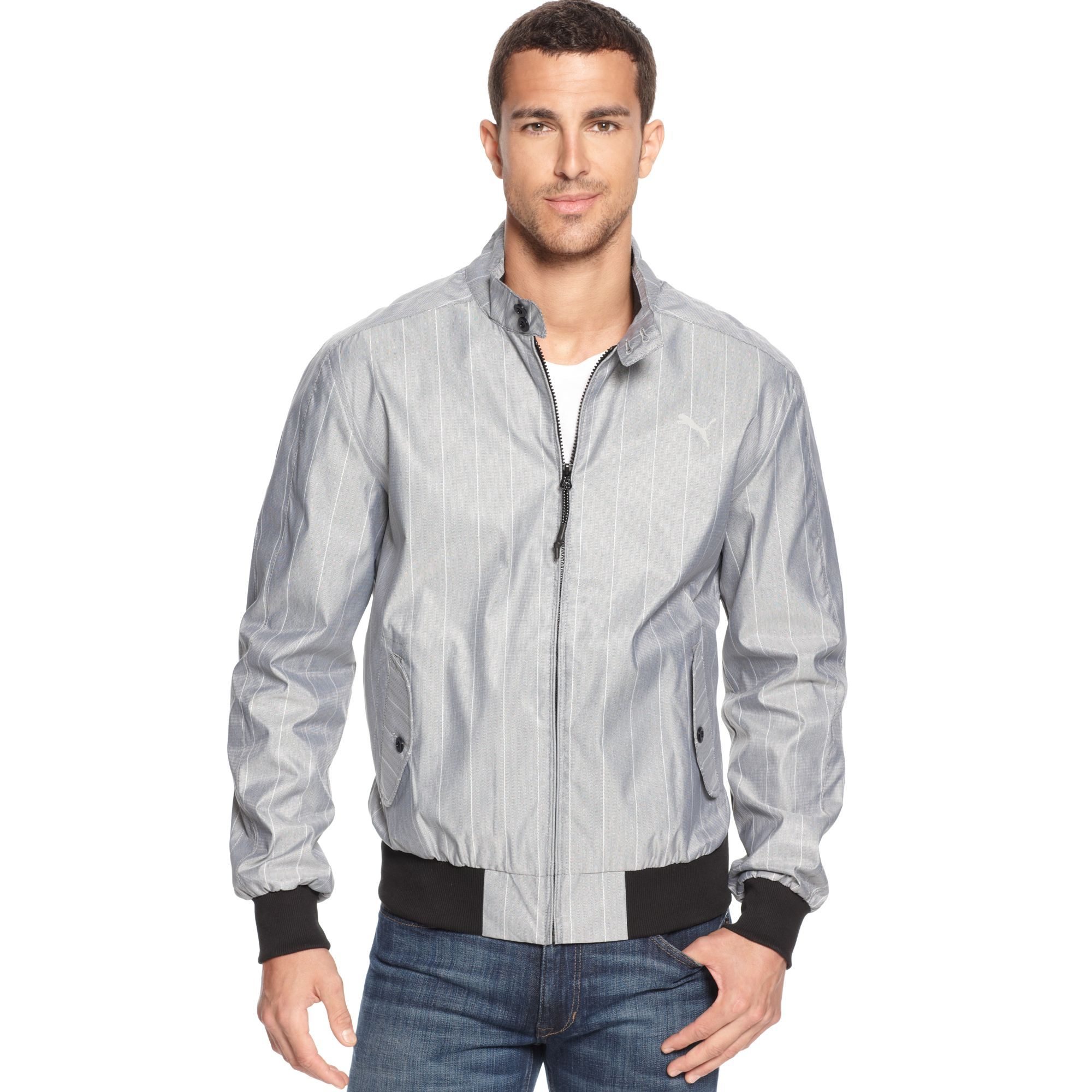 Puma Reflective Jacket in Silver for Men (Reflective Silver) | Lyst