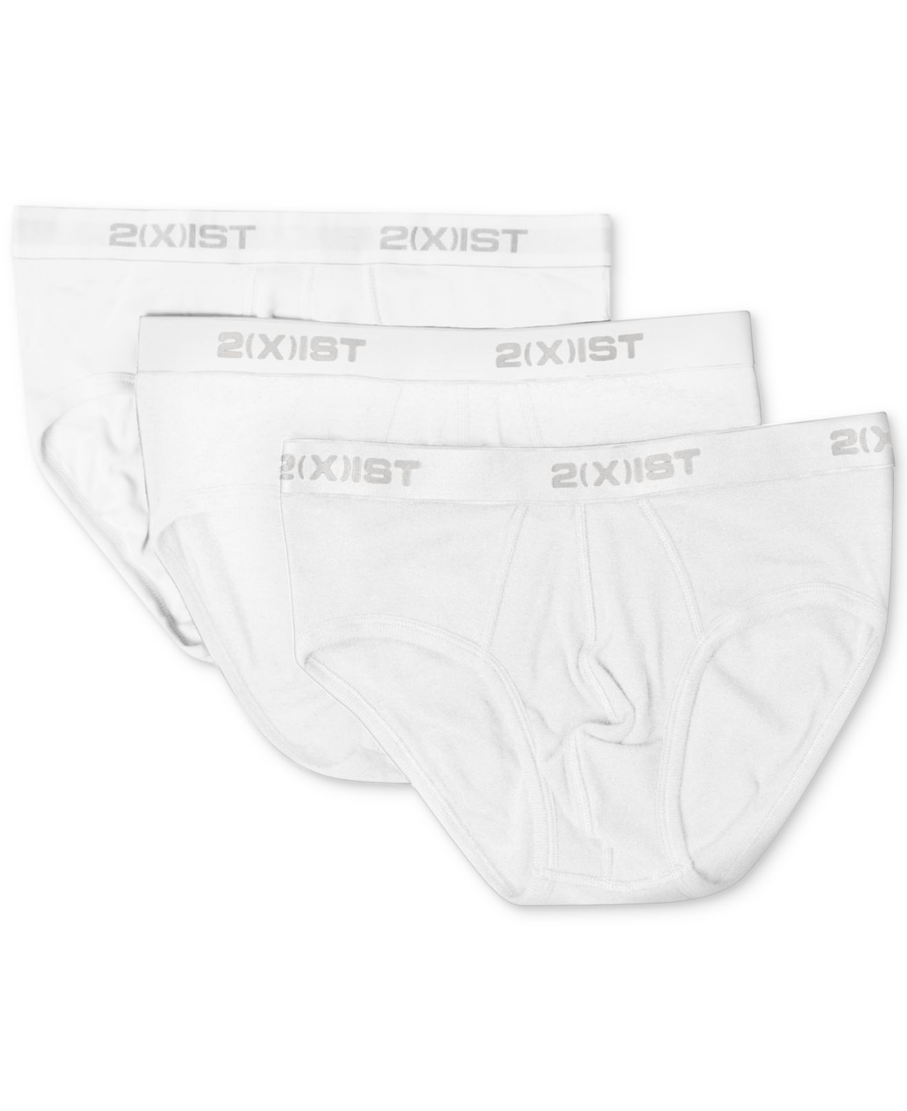 2xist 2(x)ist Men's Underwear, Essentials Contour Pouch Brief 3 Pack in ...