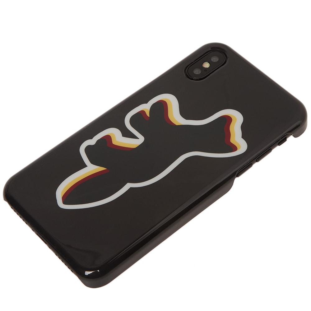 Maison Kitsuné Maison Kitsuné Iphone X Quadri Fox Case in Black for Men ...