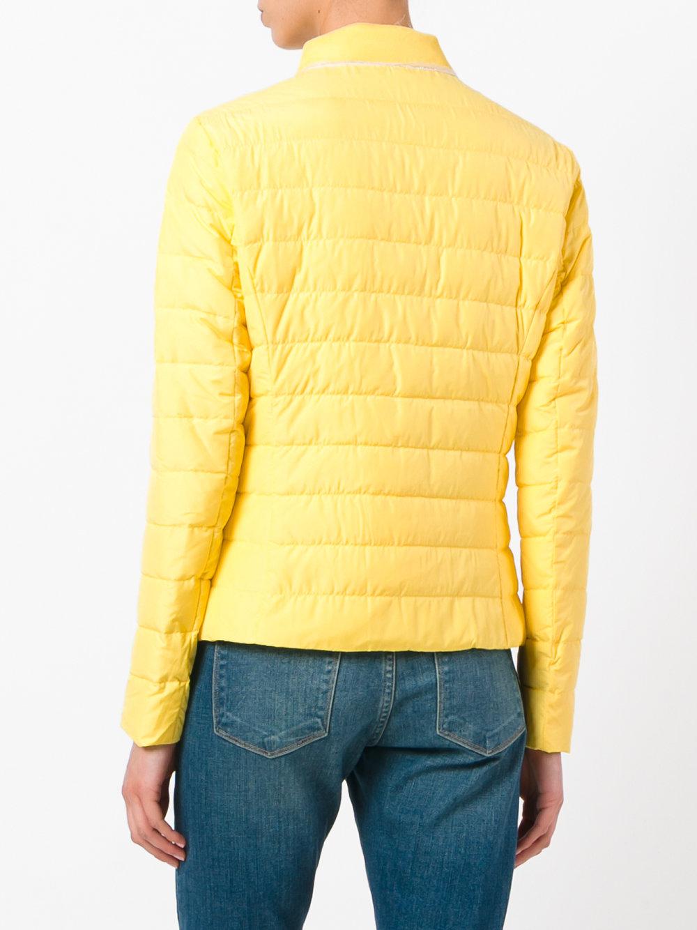 Fabiana Filippi Synthetic Puffer Jacket in Yellow/Orange (Yellow) - Lyst