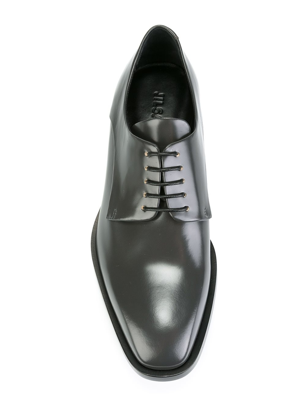 Lyst - Jil Sander Classic Derby Shoes in Gray for Men