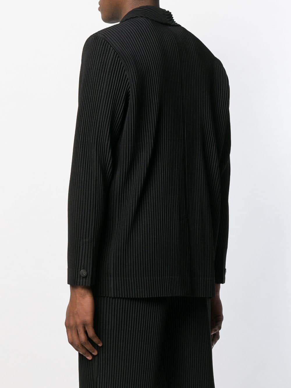 Lyst - Homme Plissé Issey Miyake Tailored Blazer Jacket in Black for Men