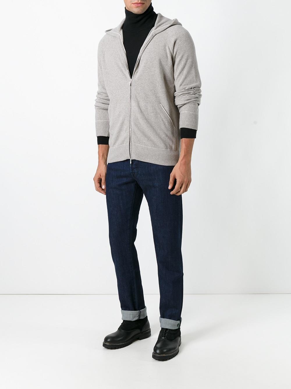 Lyst - Loro Piana 'spa' Hoodie in Gray for Men