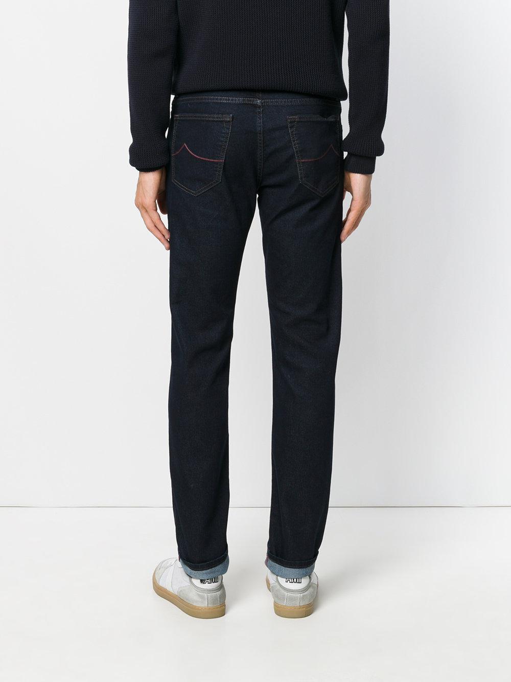 Lyst - Jacob Cohen Straight Leg Jeans in Blue for Men