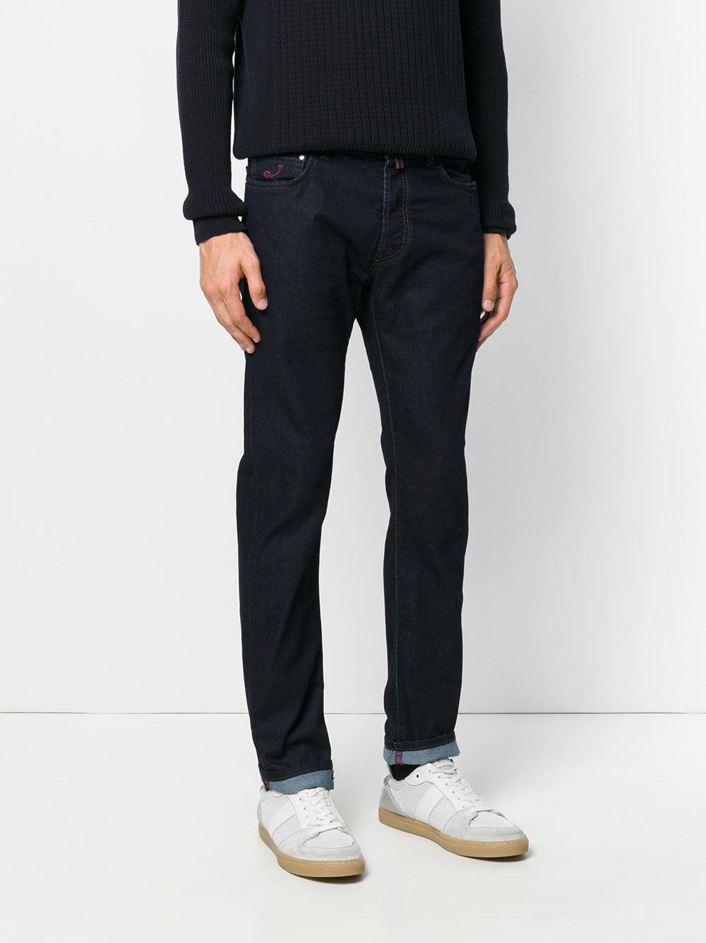 Lyst - Jacob Cohen Straight Leg Jeans in Blue for Men