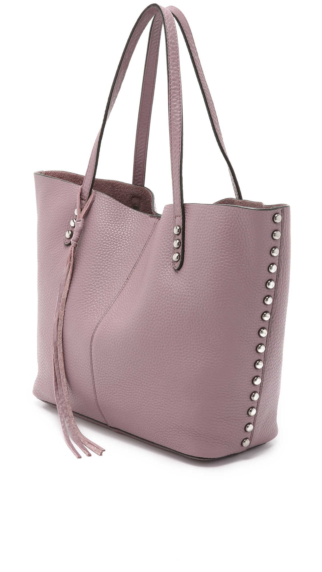 Lyst - Rebecca Minkoff Unlined Tote - Mauve in Purple